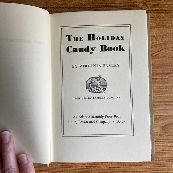 Virginia Pasley | Kitchen | Vintage The Holiday Candy Hardcover Book ...